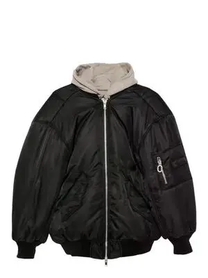 GROUND ZERO Layered Jacket - Black