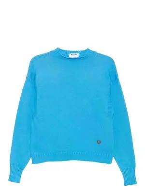 Moschino Cotton-blend Jumper - Blue
