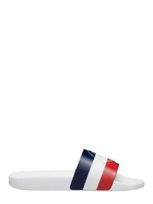 Moncler Pool Slide - Optical White