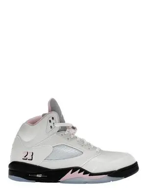JORDAN 5 Retro - White/medium Soft Pink/black