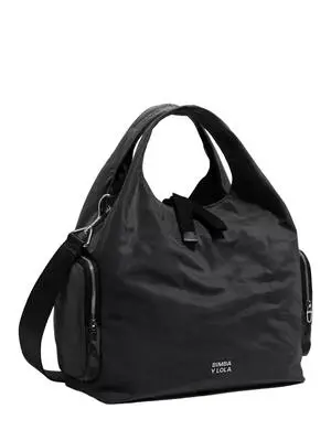 Bimba Y Lola Multi-pocket Tote Bag - Black