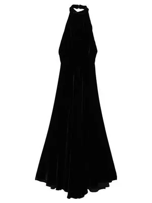 Raquel Diniz Halterneck Dress - Black