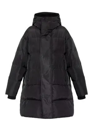 Dsquared2 Hooded Quilted Coat - Black