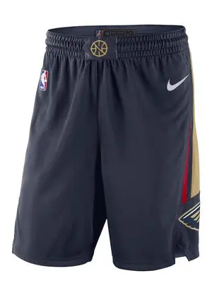 Nike New Orleans Pelicans Icon Edition Nba Swingman Shorts - Blue