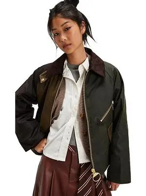 Barbour Arlene Wax Jacket Beech