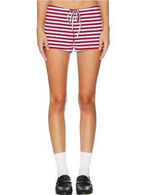Lioness Kourt Bloomers - Wine Stripe