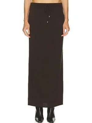 Cult Gaia Nadine Knit Skirt - Dark Java