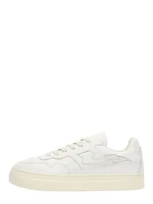 S.W.C STEPNEY WORKERS CLUB Stepney Workers Club Omni S-Strike Leather Sneakers White