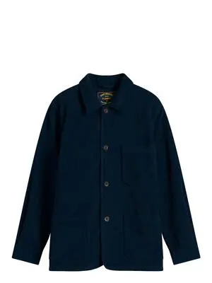 Portuguese Flannel Labura Corduroy Chore Jacket - Navy
