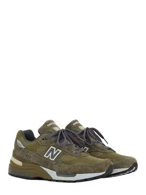NEW BALANCE Made In Usa 992 - Dark Camo With Covert Green And Aluminum Grey
