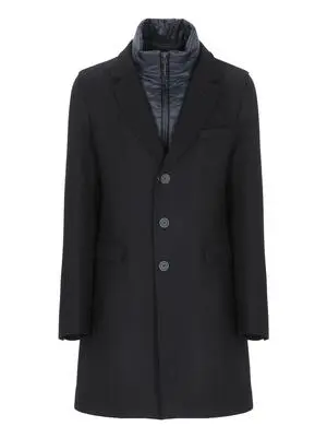 Herno Wool Coat - Blue