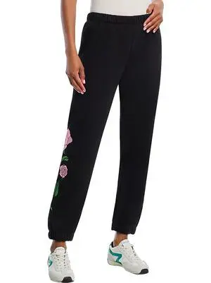 Aqua X Angelica Hicks Ring Around The Rosie Sweatpants Exclusive - Black