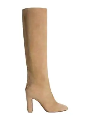 Dolce & Gabbana 90mm Block-heel Boots - Neutrals