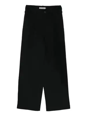 Issey Miyake Dart-detailing Trousers - Black