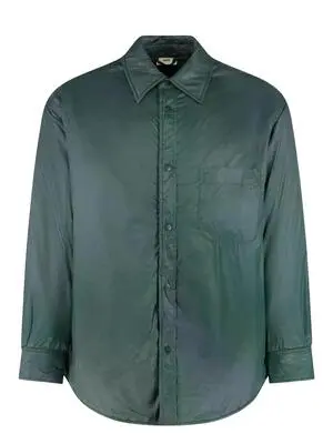 AUTRY Front-pocket Overshirt - Green