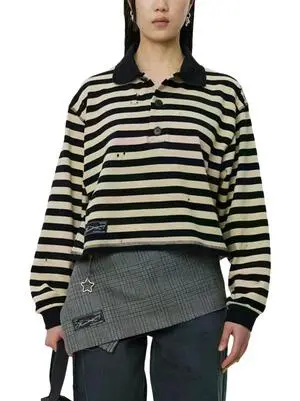 MFPEN Striped Polo Top