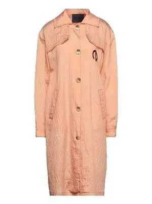 EBARRITO Crepe Trench Coat - Orange