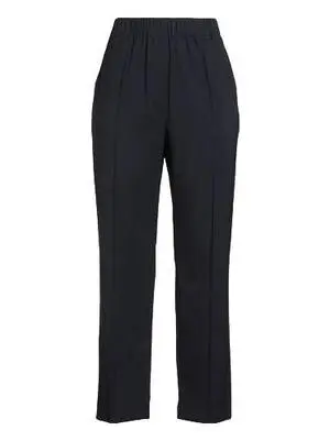 Max Mara Straight-leg Virgin Wool Pants - Blue