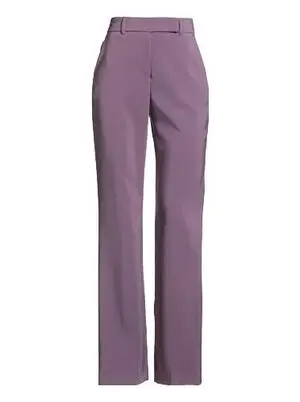 COMPAGNIA ITALIANA Straight-leg Crepe Pants - Purple