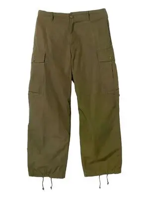 BEAMS Wide Leg Cargo Trousers