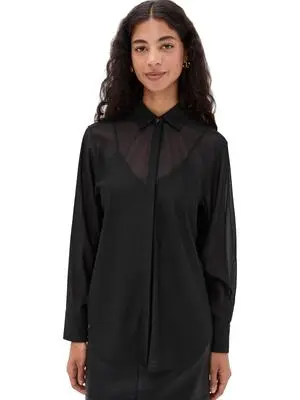 LA LIGNE Alexi Shirt - Black