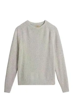 Woolrich Ribbed Crew-neck Sweater - Grey