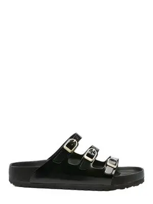 BIRKENSTOCK Florida Fresh Triple-buckle Sandals - Black