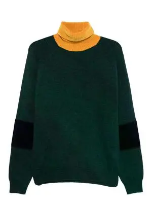 1989 STUDIO Two-tone Jumper - Green