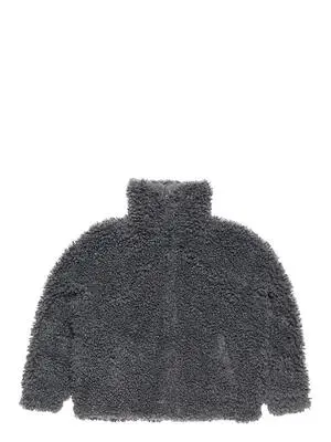 Acne Studios Faux Fur Bomber Jacket - Grey