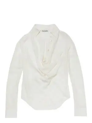 Acne Studios Silk Blouse - White