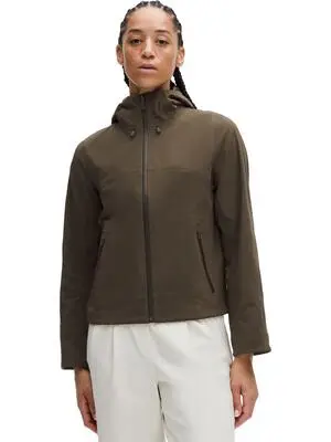 Lululemon Cross Chill City-to-trail Jacket - Olive Brown