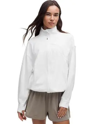 Lululemon Oversized Zip-up Jacket - White