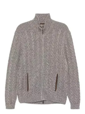 N.peal Richmond Cardigan - Brown