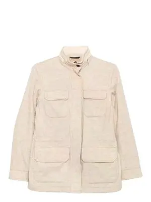 N.peal Avola Herringbone Jacket - Neutrals