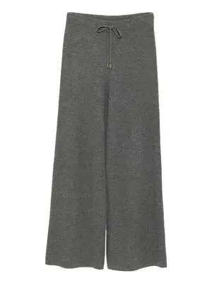 N.peal Honeycomb Knit Trousers - Grey
