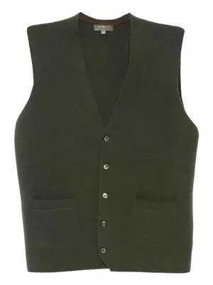 N.peal Chelsea Waistcoat - Green