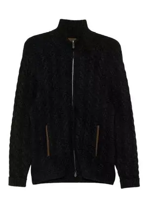 N.peal Richmond Cardigan - Black