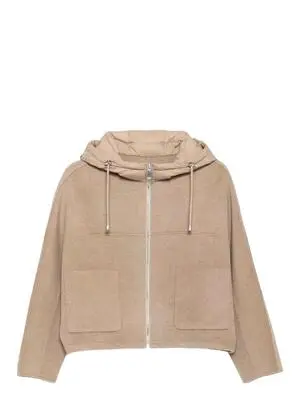 N.peal Cropped Jacket - Neutrals