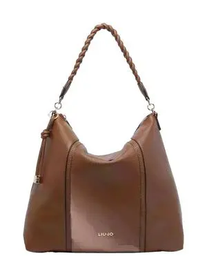 Liu Jo Logo-lettering Shoulder Bag - Brown
