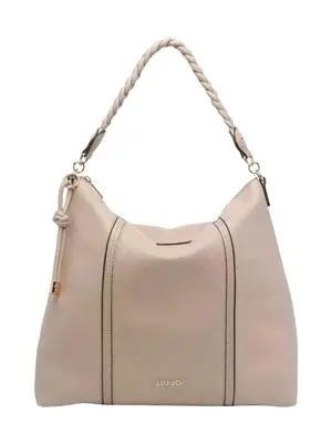 Liu Jo Logo-lettering Shoulder Bag - Neutrals