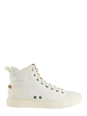 Polo Ralph Lauren Canvas High-top Trainers - White