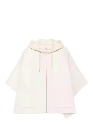 N.peal Hooded Cape - Neutrals