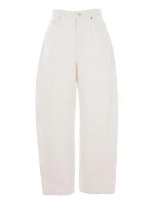 Givenchy Barrel Leg Jeans - Beige