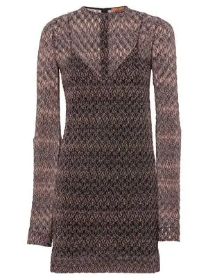 Missoni MISSONI Lamé Minidress Multicoloured