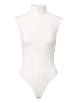 Wardrobe.NYC Jersey Bodysuit - White