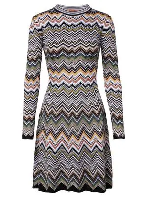 Missoni Zigzag Minidress - Multicoloured
