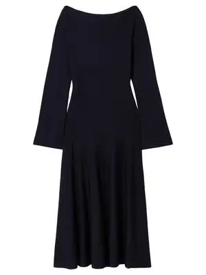 KHAITE Ruth Wool Midi Dress