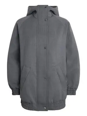 Max & Co. Virgin Wool-blend Padded Jacket - Grey