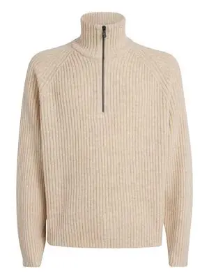 J. Lindeberg Wool-blend Victor Sweater - Beige