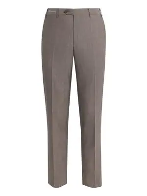 Corneliani Virgin Wool Trousers - Beige